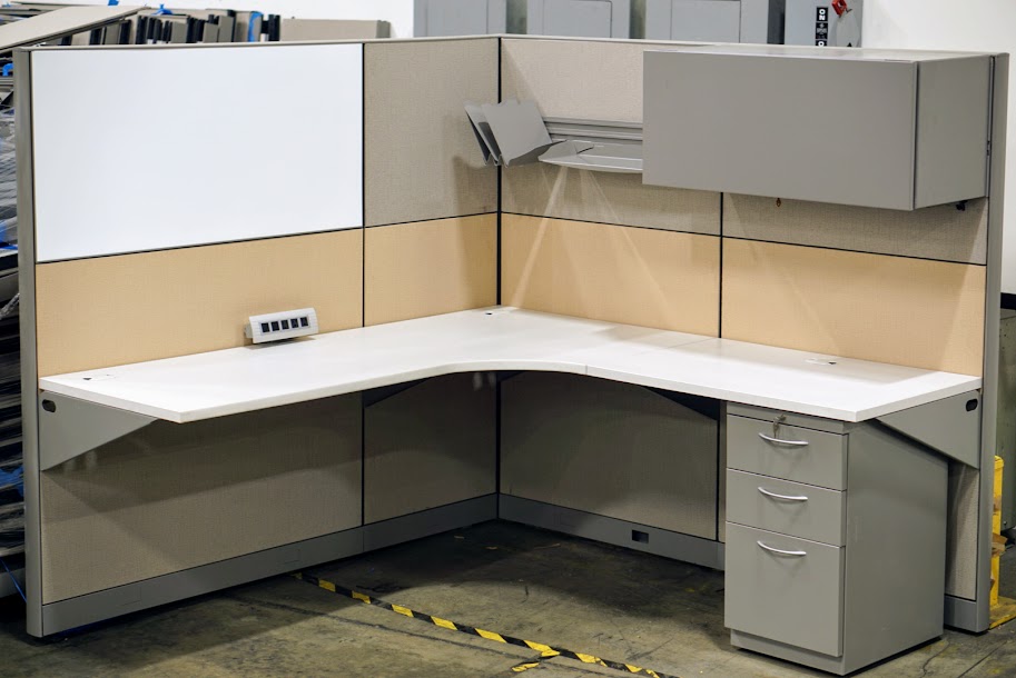 USED ALLSTEEL CUBICLES-6X6X66"H - Source Master